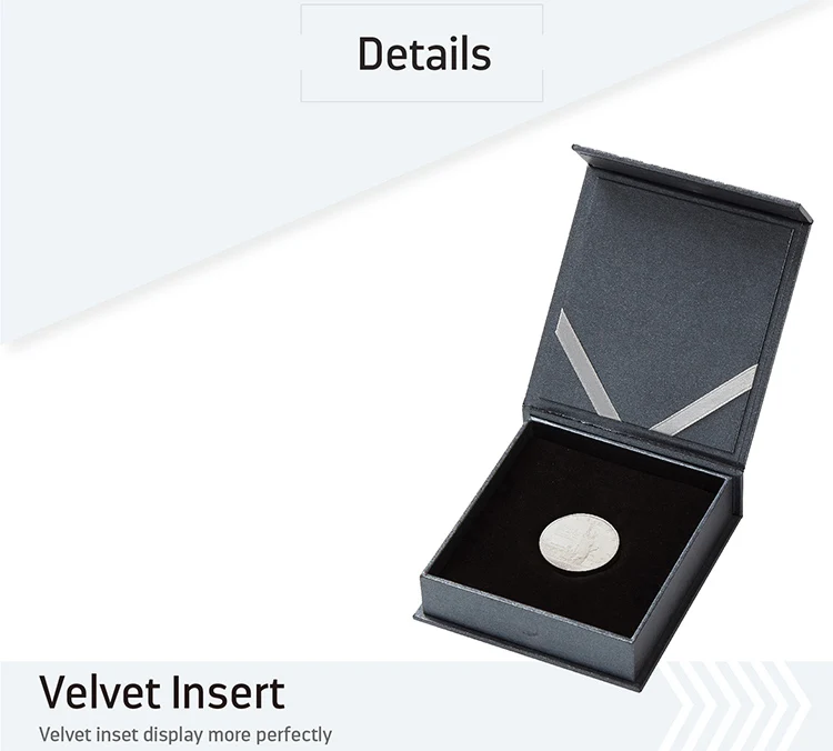 Customized Paper Gift Box - Perfect for Commemorative Coins