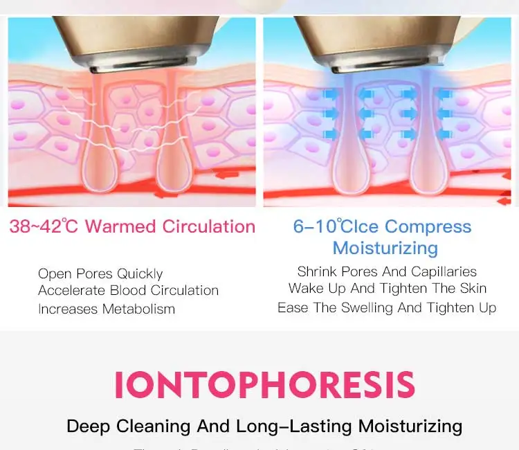 Home Facial Pro High Frequency Skin Care Ionic Ultrasonic Skin Care ...