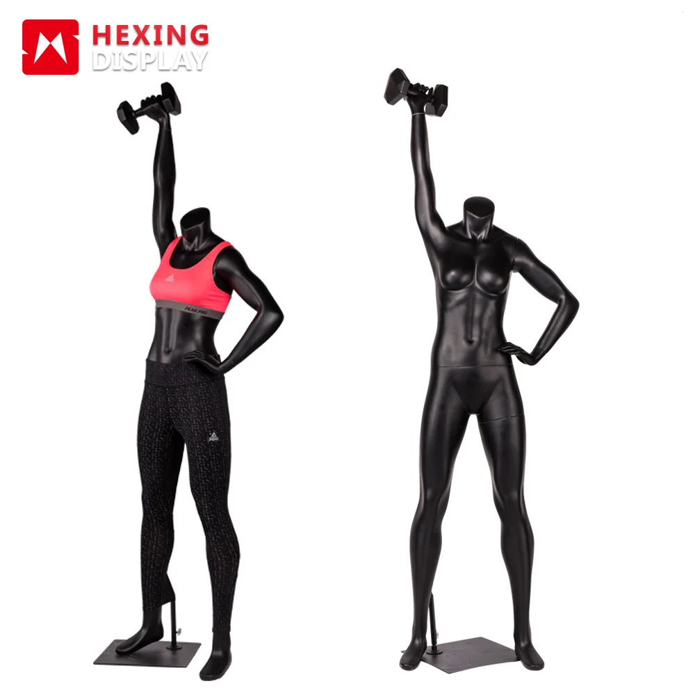 Sports Headless Fitness Female Mannequin - Buy Headless Female ...