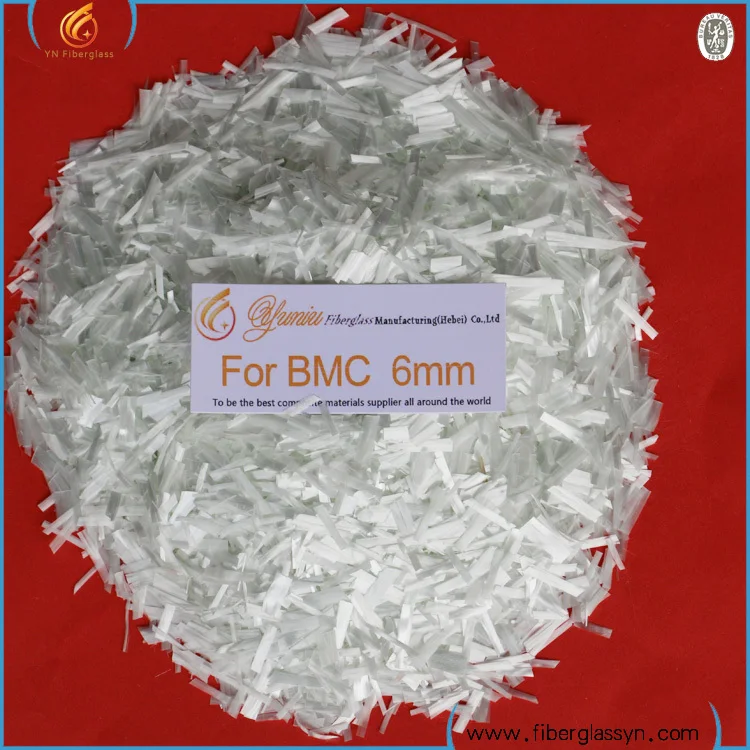 Staple High Silica Glass Fiber Chopped Strand for Needle Mat Hot Sale