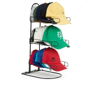 Ruimei Floor Standing Double Side Baseball Cap Display Rack