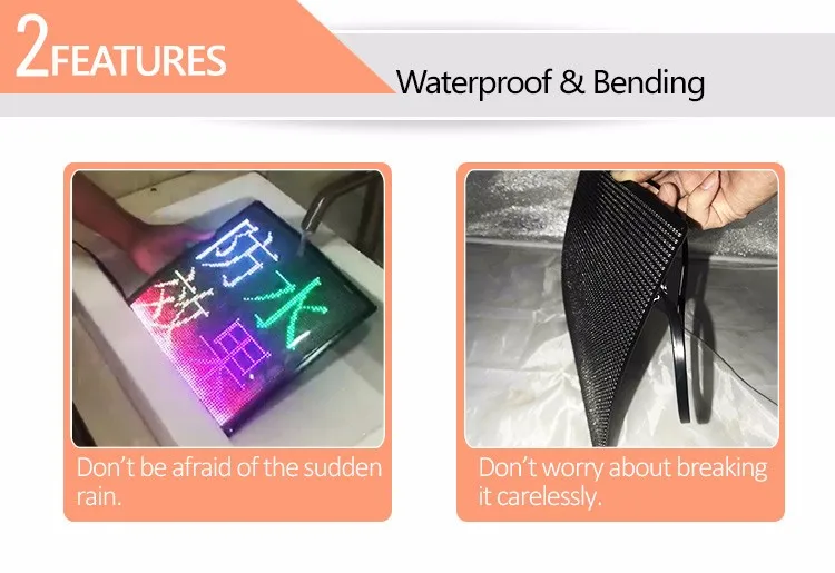 Programmable Flexible Led Display Led Vest Advertising Wearable Sign ...