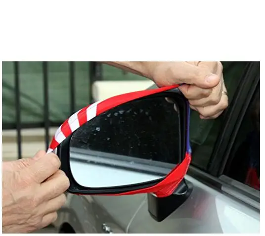 Fast Delivery Stock Elastic Fitting Brazil Car Wing Mirror Cover Flag ...