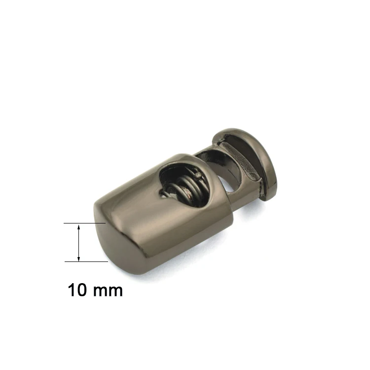 Adjustable Metal Lock Clothes Drawstring Spring Stopper