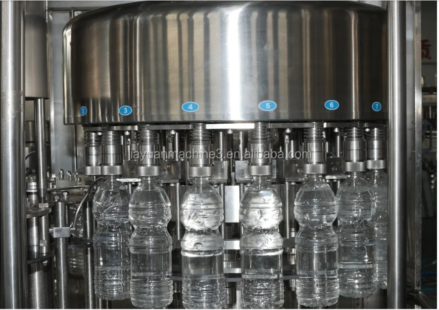 Small Scale Drinking Water Filling Machine / Turnkey Water Bottling ...