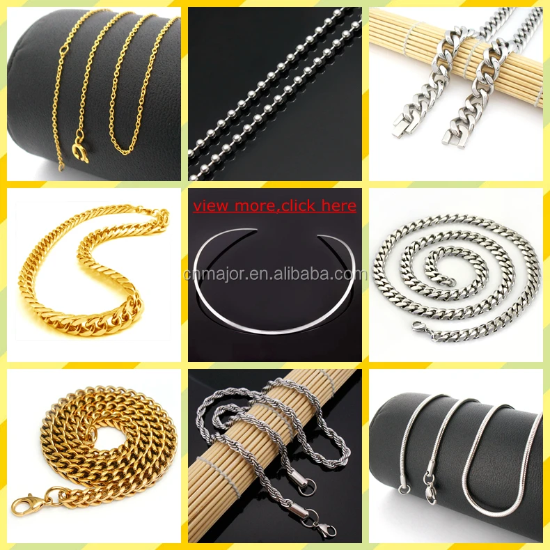 Variety Stainless Steel Round Mesh Chain For Necklace Women Jewelry Diy ...