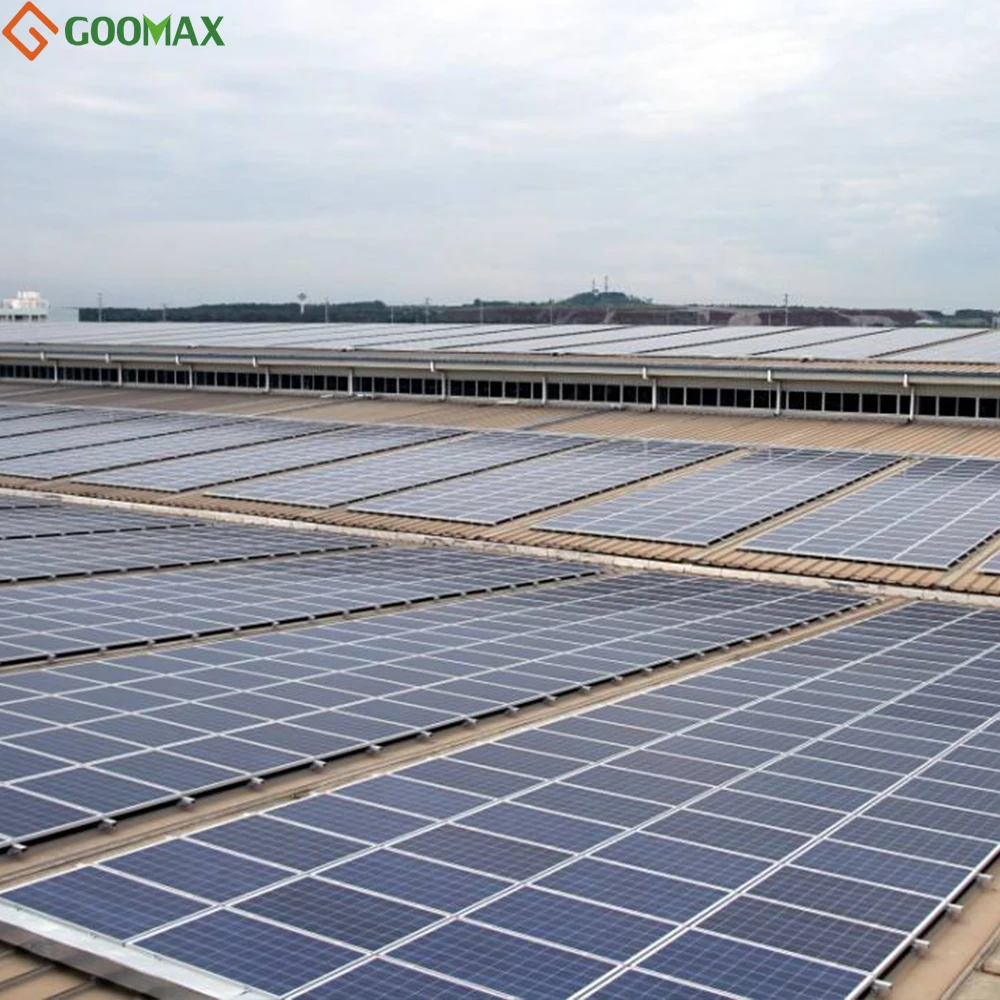 Bingkai Dudukan Panel Surya Ekstrusi Aluminium/braket Bantalan Modul Pv ...