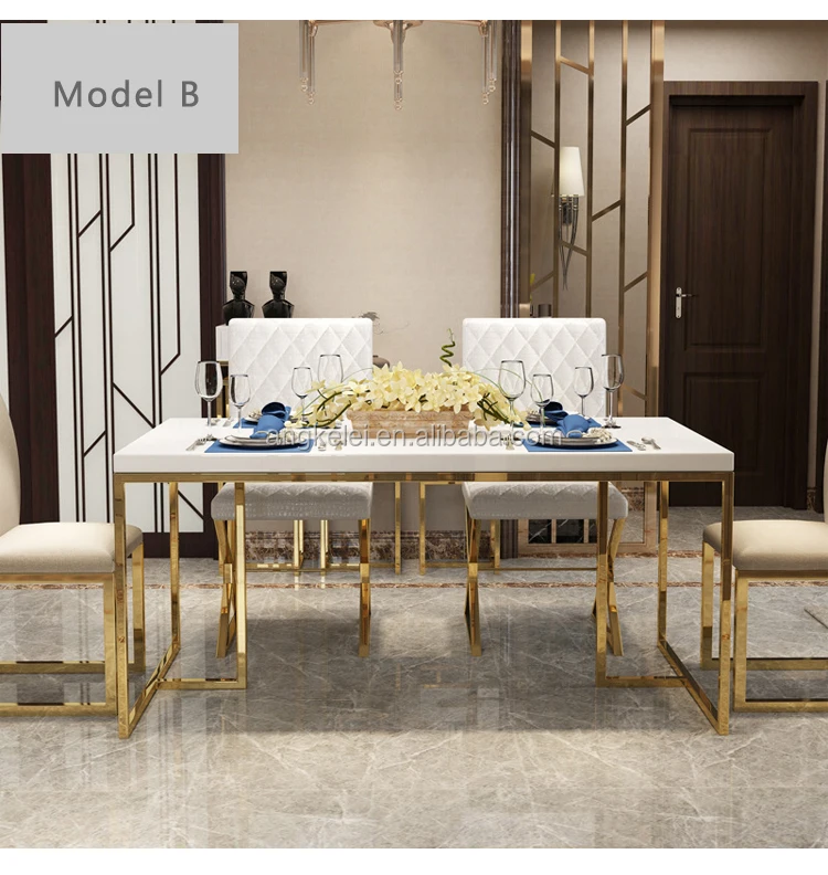 Marble Round Dining Table - Modern Luxury & Comfort