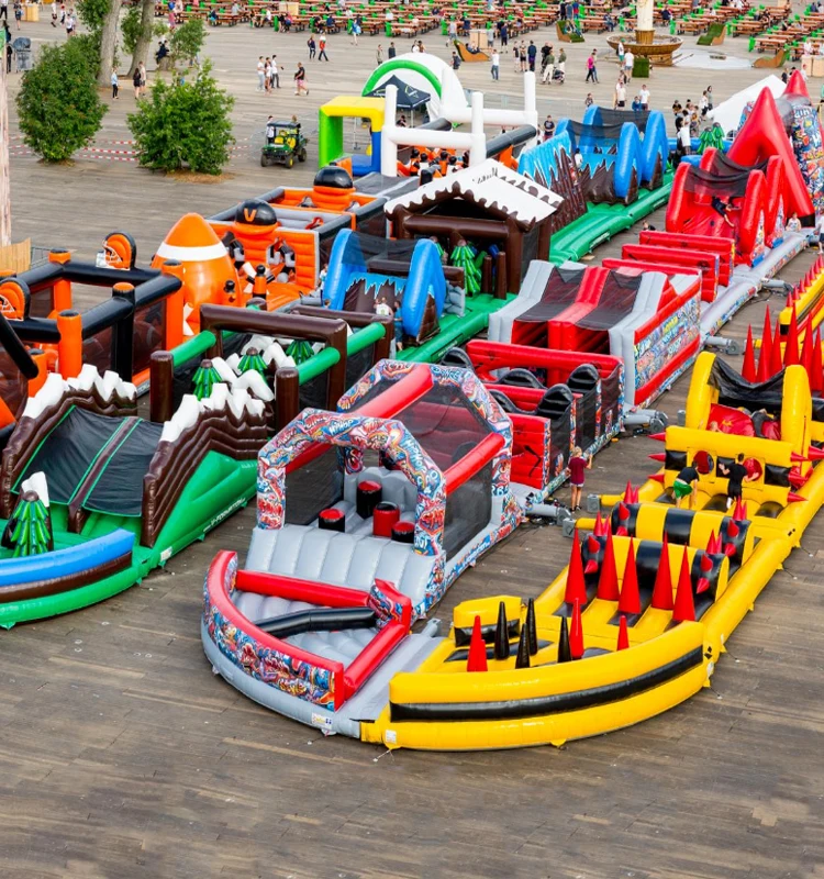 New Design Inflatable World Glasgow Pvc Bouncy Castle Obstacle ...