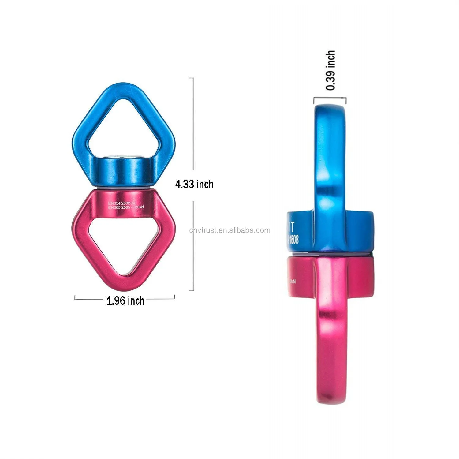 Swing Swivel,Safety Rotational Device,Aluminum Alloy Double-ball ...