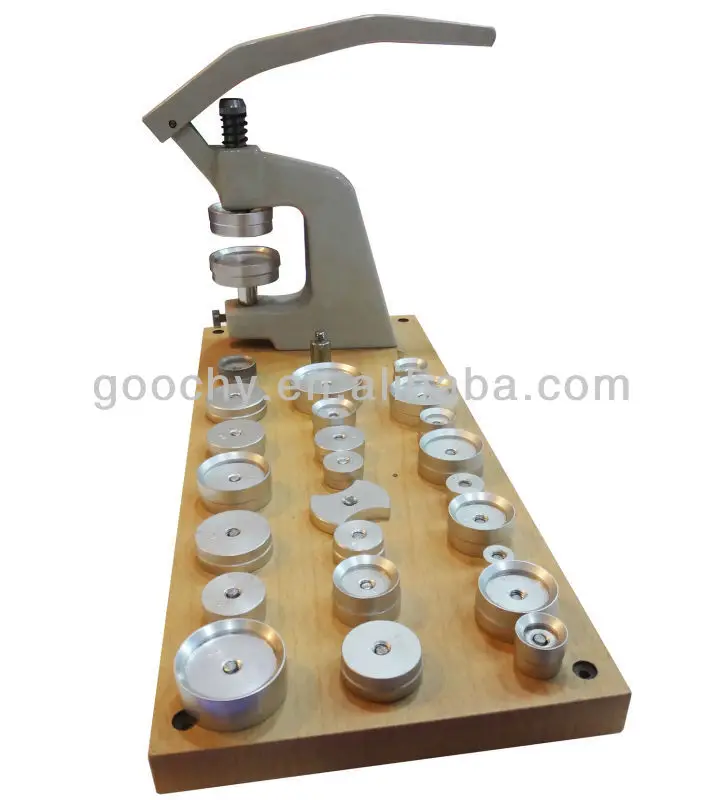 Gc06-ct009 Wood Base Watch Crystal Press And Case Closer Combination ...