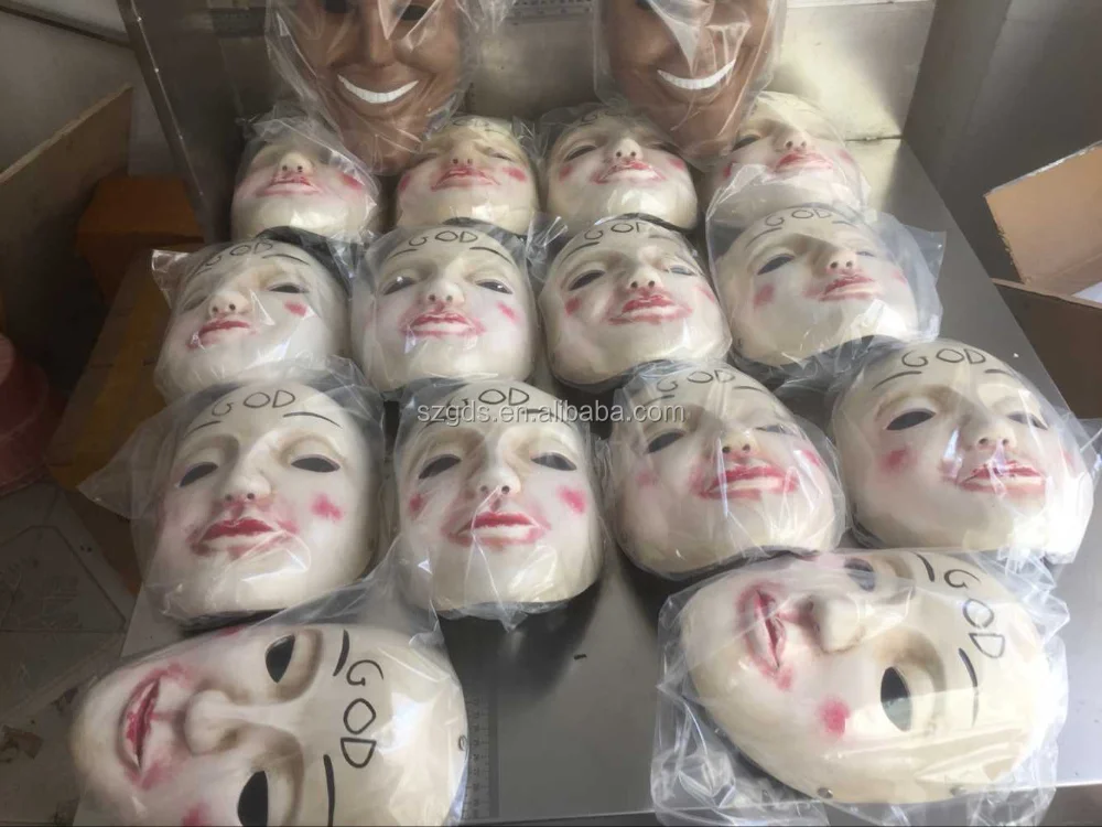 Latest Movie Theme The Purge Mask God Halloween Mask Anarchy James ...