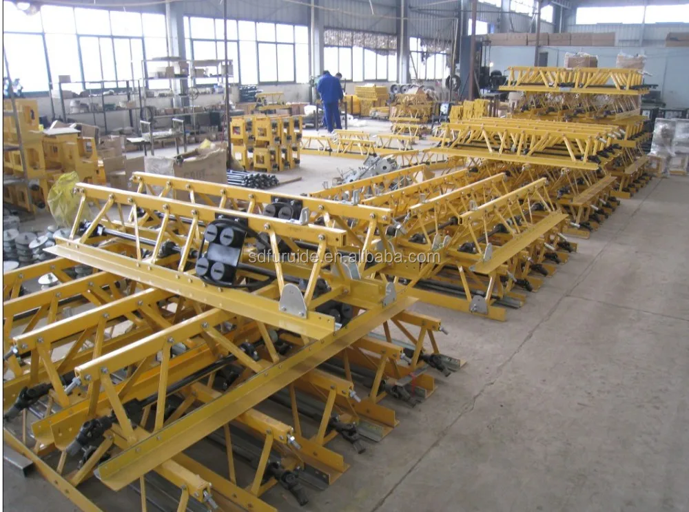 Work Ground Concrete Vibratory Truss Screed Machine for Surface ...