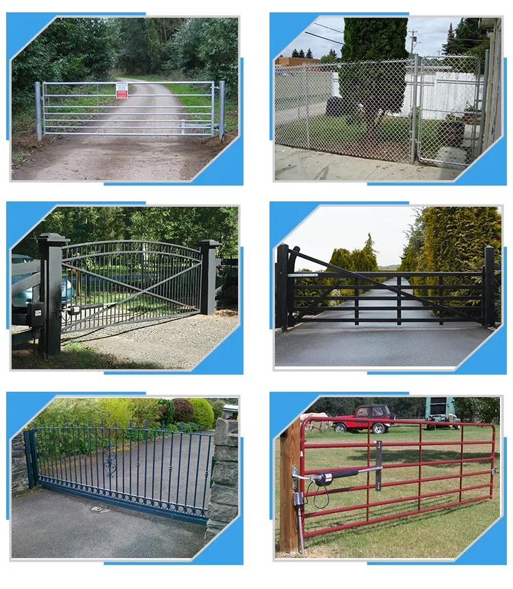 Pipe Swing Gate Entryway