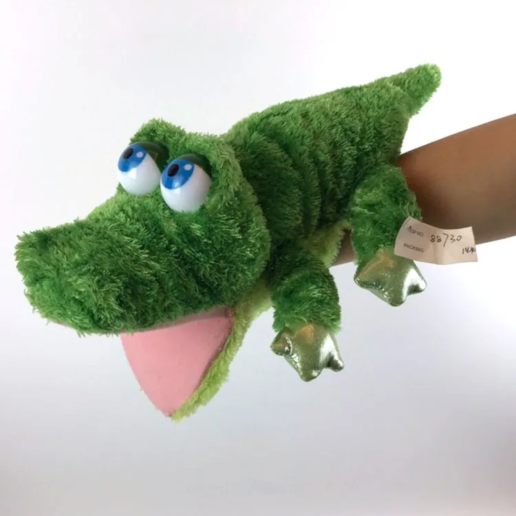 100% Polyester Hand Puppet Of Alligator Toy - Buy Hand Puppet,Plush ...