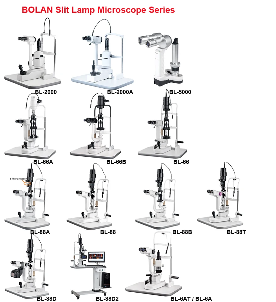 Optical Ophthalmic Slit Lamp Microscope BL-66C with CE ISO Certificate