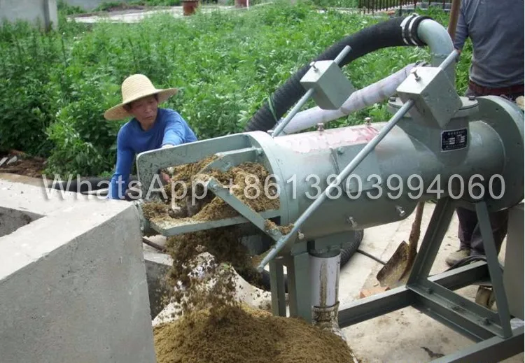 Agricultural Machinery Sludge Cow Manure/dung Dewatering Screw Press ...