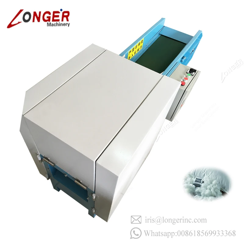 Automatic Hot Selling Small Wool Cotton Opening Machine Fiber Carding ...