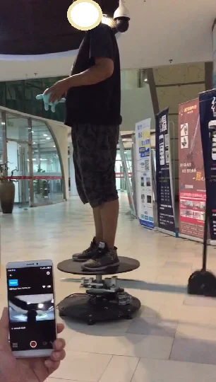 SKL Portable 360 degree rotating selfie platform 360 booth 360 video ...