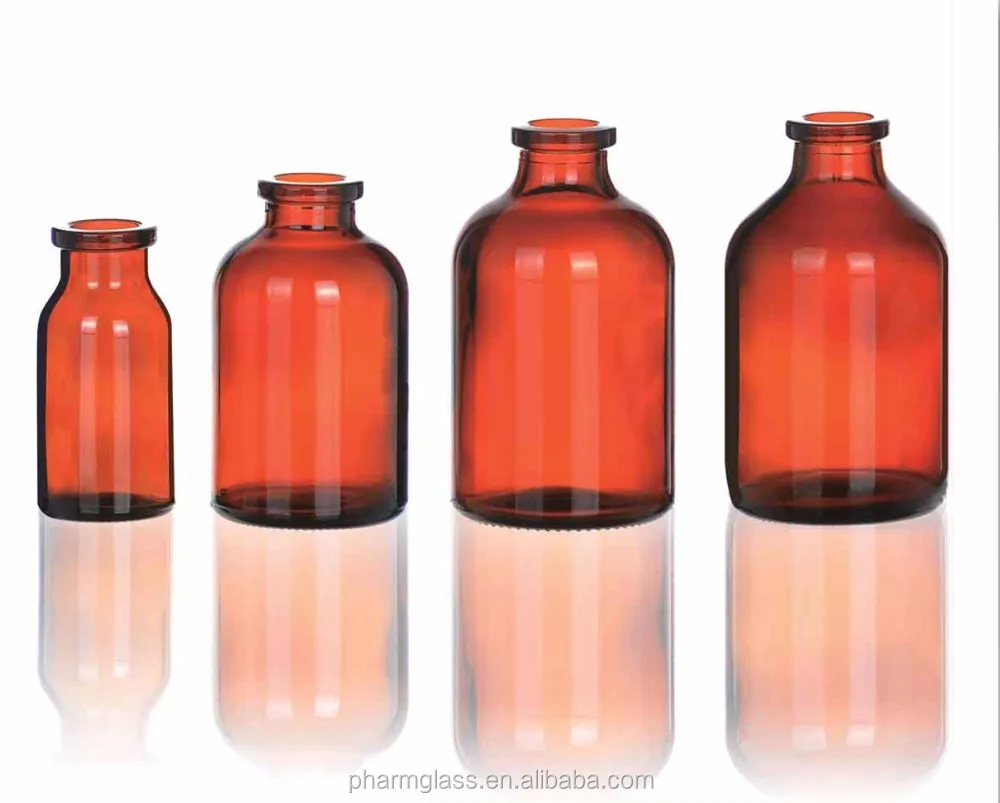 USP Type I Amber Infusion Glass Bottle DIN 32mm| Alibaba.com