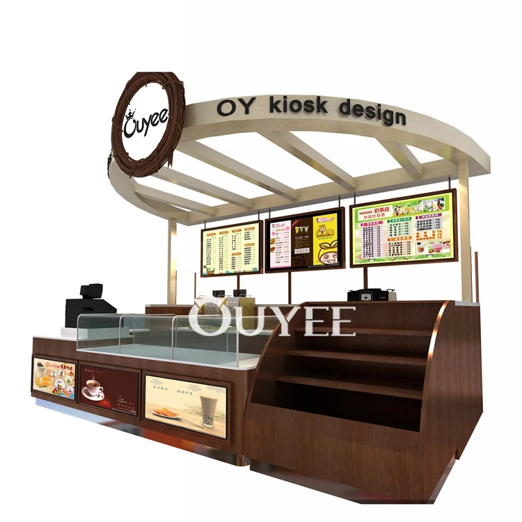 Shop Our Milk Tea Kiosk Design - Perfect for Shopping Malls