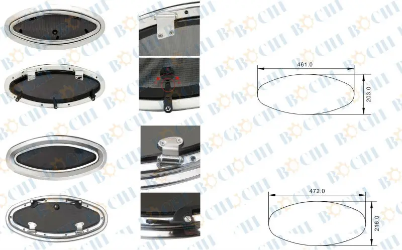 Yacht Small Boat Aluminum Portlight - Buy Portlight,Aluminum Porthole ...
