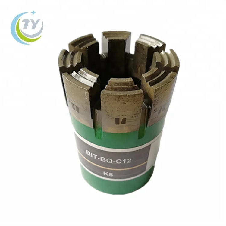 Geological Drilling BQ HQ NQ PQ B76 Sizes Diamond Core Bit