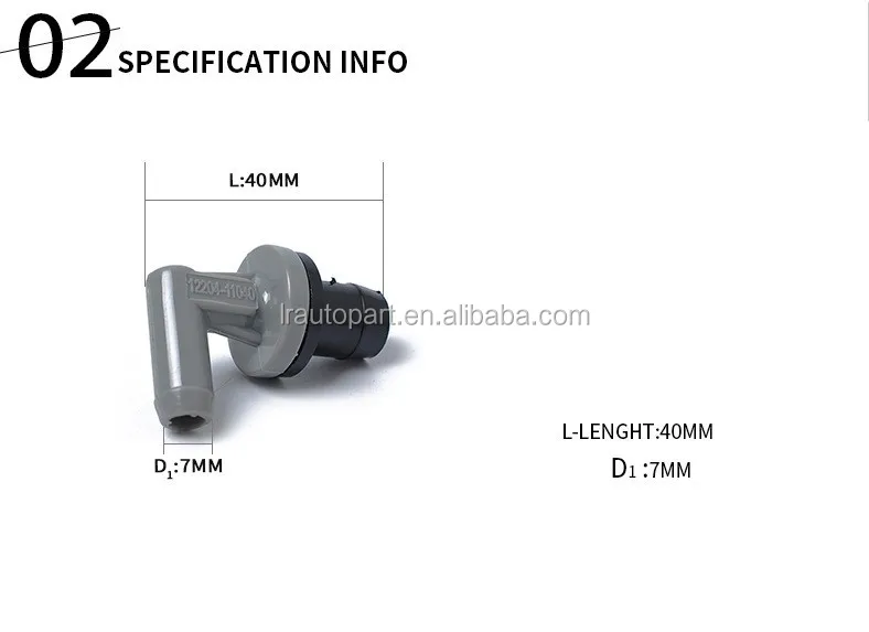 Lr Auto New Genuine Oem Crankcase Vent Valve Sub-assy 12204-11040 ...