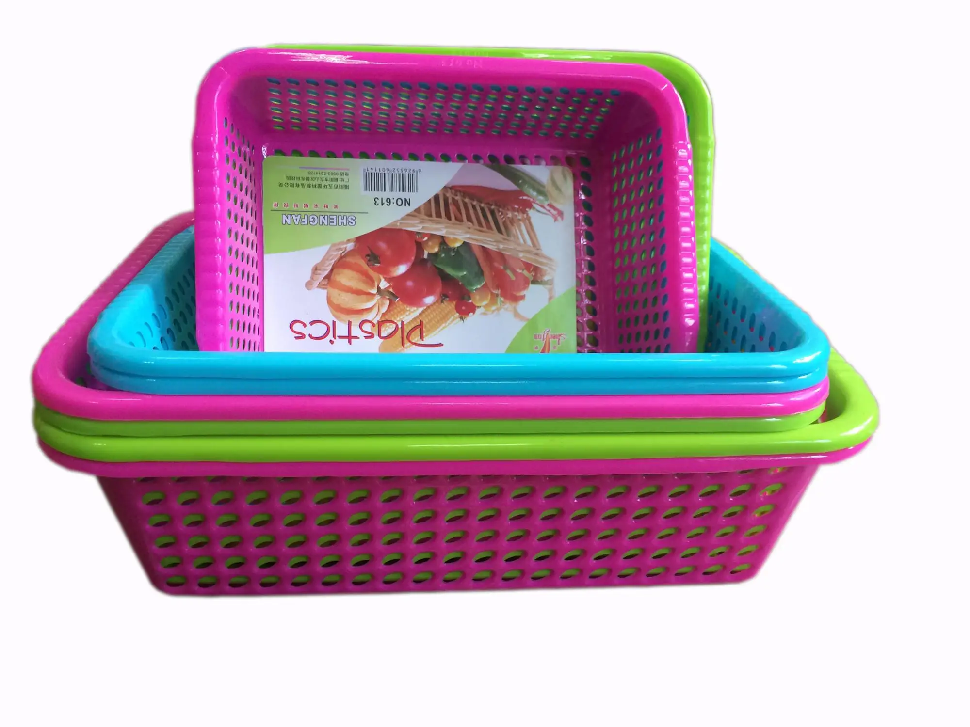 High Quality Pp Sieve/ Plastic Sieve/rectangular Sieve Save Vegetable ...