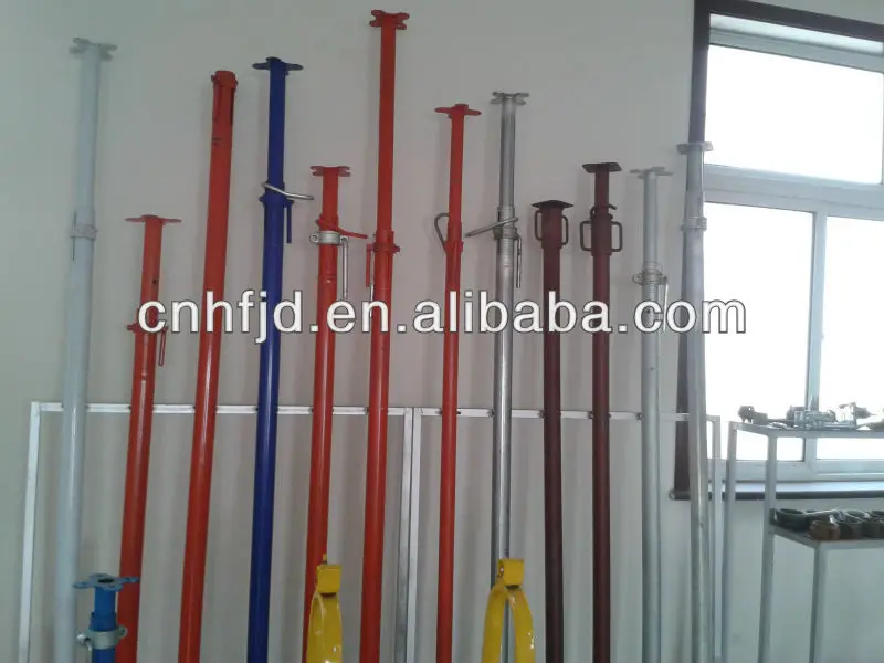 Painted 1.7-3.9m Adjustable Scaffolding Pipe Support Prop - Buy ...