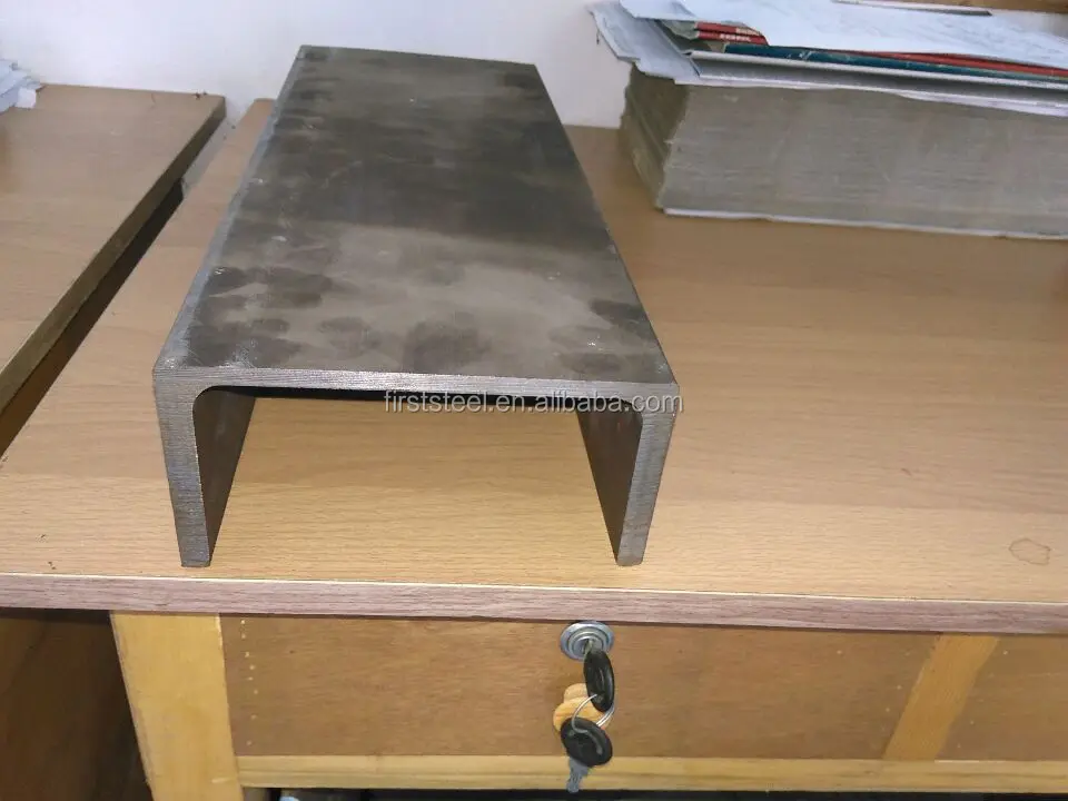 Carbon Steel U Shaped Channel Steel Bar 100x50x6 - Buy Channel Steel ...