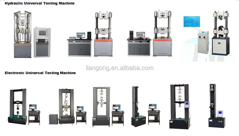 Universal Tensile Testing Machine And Electronic Power Usage Wire Rope ...