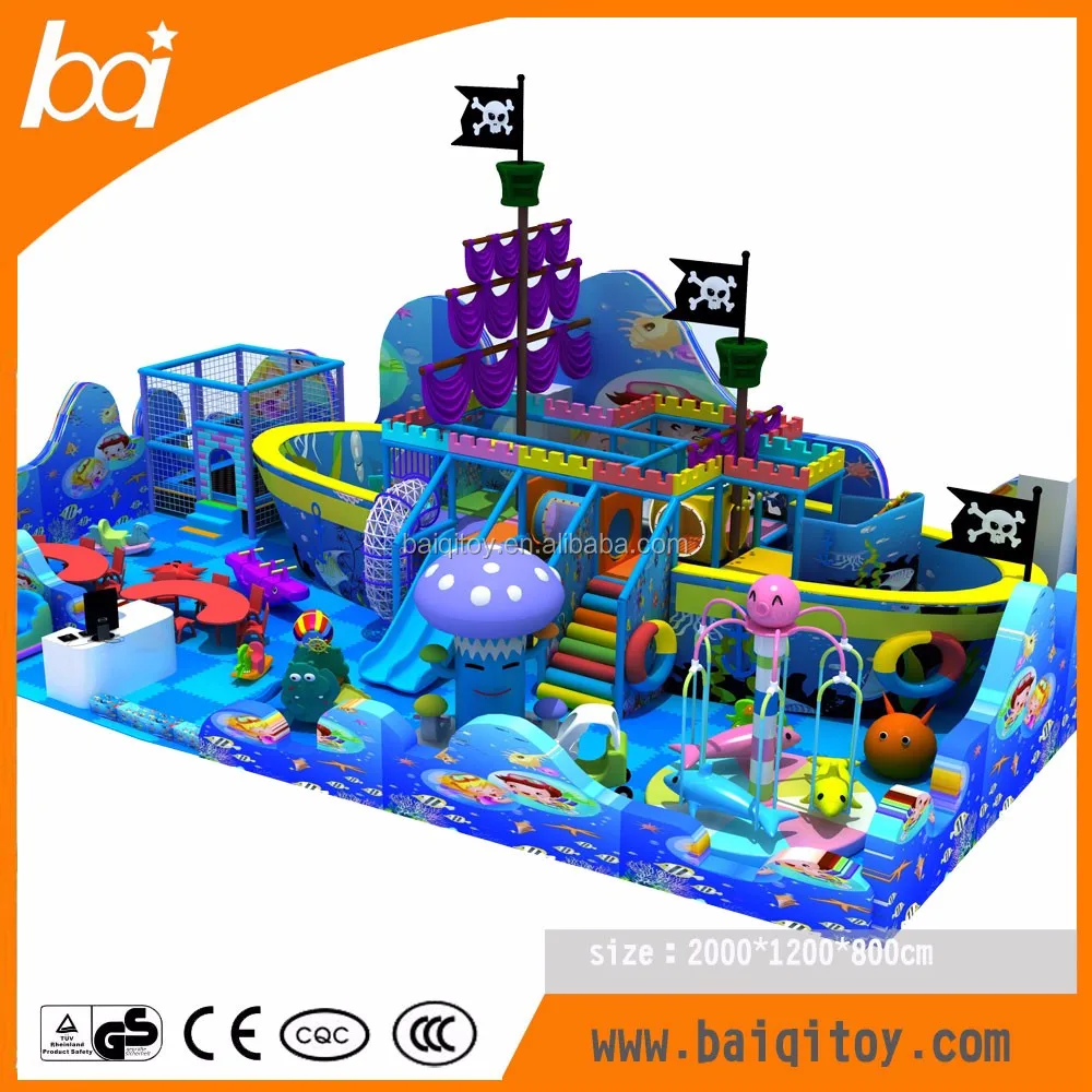 Factory Kids Slides Theme Child Indoor Funny Playground Equipment For ...