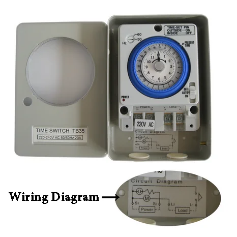 TB35 24 Hour Timer Switch - Reliable Street Light Control