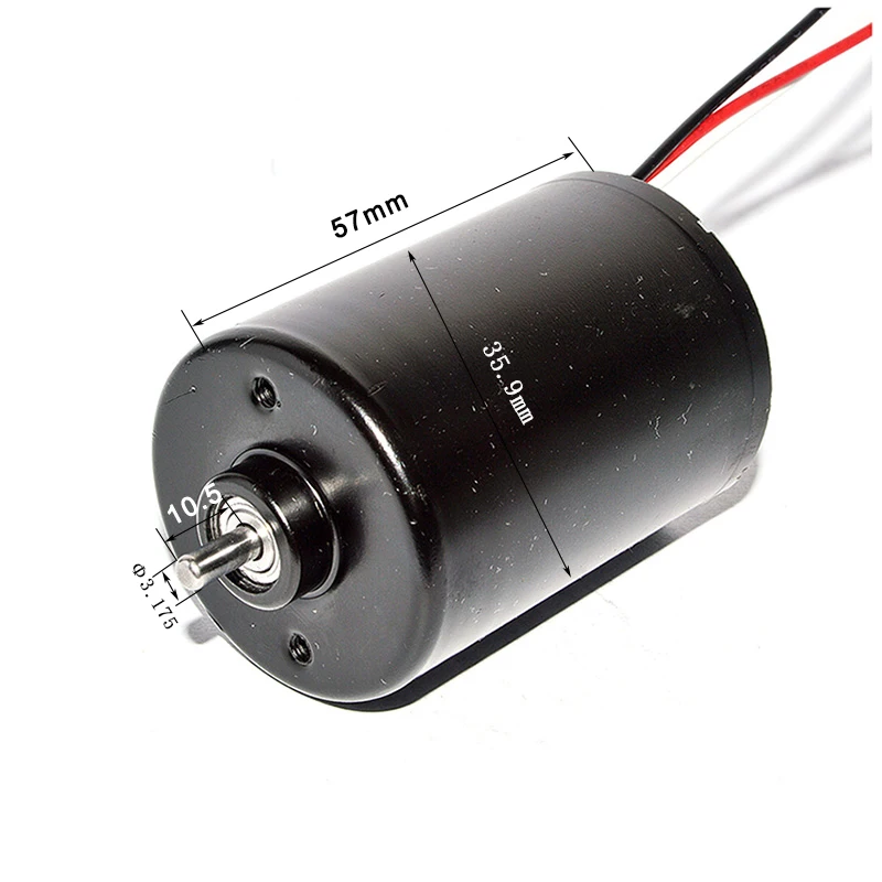 5000RPM 12V 0,035 A DC Doppel Welle Mini Motor für DIY Spielzeug Hobby ...