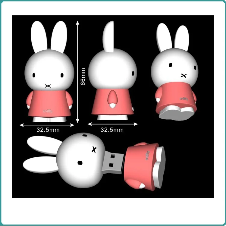 Custom Logo 3D PVC USB Pendrive Train Shape - 3-5 Years Warranty