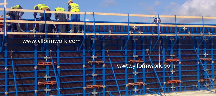 Aluminium Frame Plywood Formwork - Buy Aluminium Frame Wall Formwork ...
