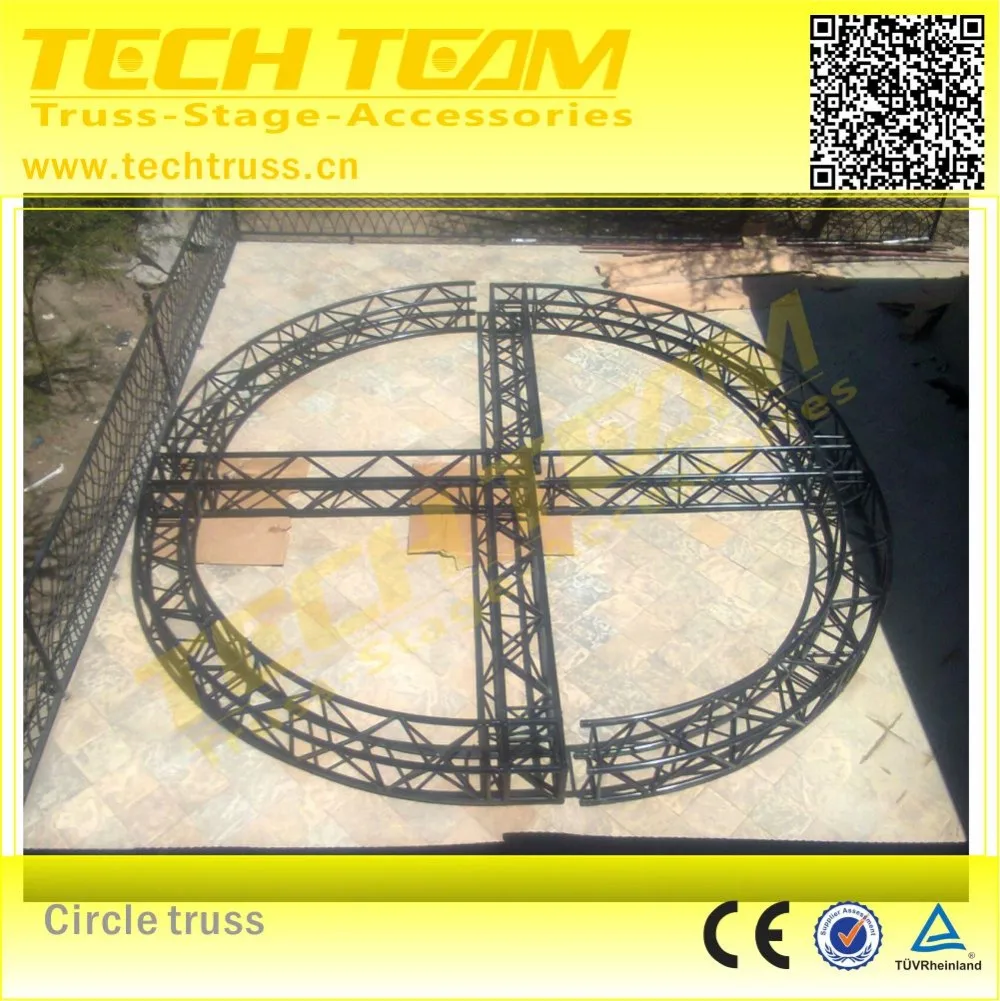 Aluminium Curved Support Truss High Quality Curved Roof Truss For ...