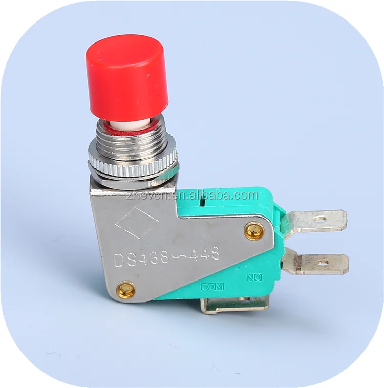 KW D-0 Micro Switch with Red Button - Reliable & Durable