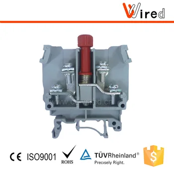 Shorting Terminal Blocks Wired Wjhb-6s Screw Type Test Terminal ...