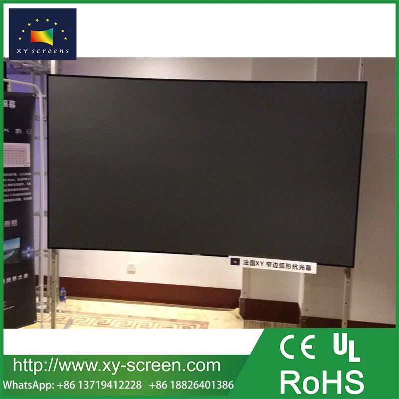 Xyscreen 100'' 16:9 Format Curved Frame Black Diamond Screen - Buy ...