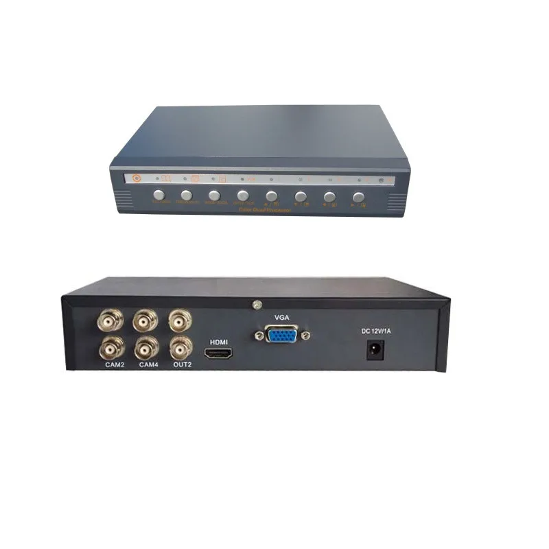 4 Channel Pip Ahd Full Realtime Color Video Quad Splitter With Tvi Ahd ...