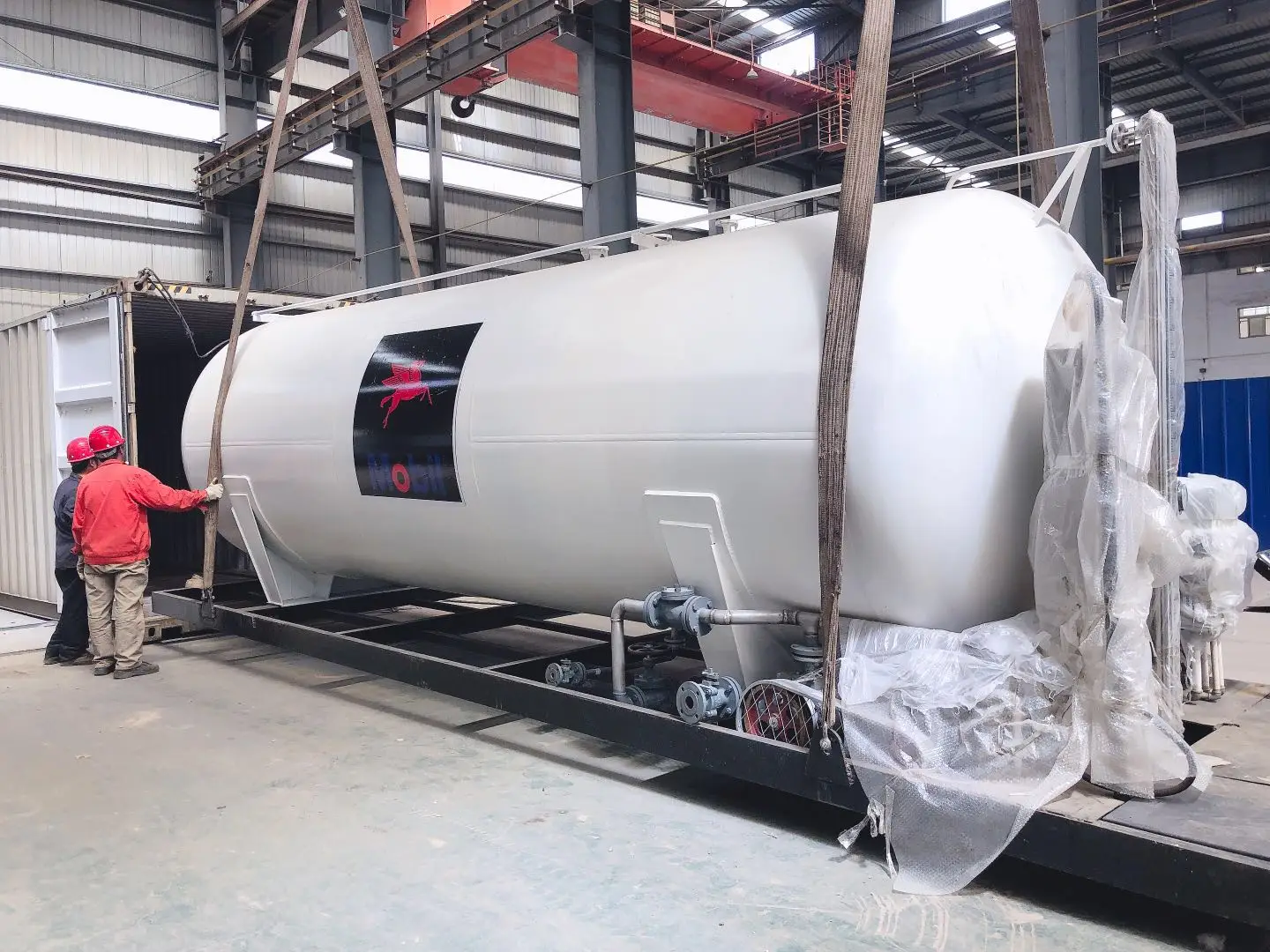 19tons Glp Lpg Propane Butane Biogas High Pressure Vessel With High ...