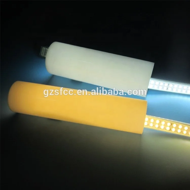 Clear LED Light Milky White Diffuser Frosted Acrylic Tube