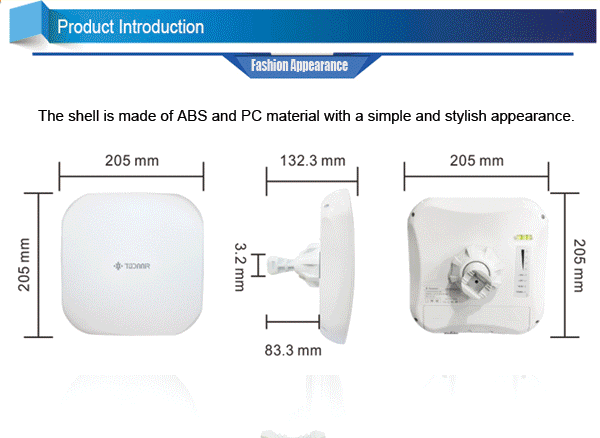 2017 hot style powerful outdoor network high quality cpe With CE and ...