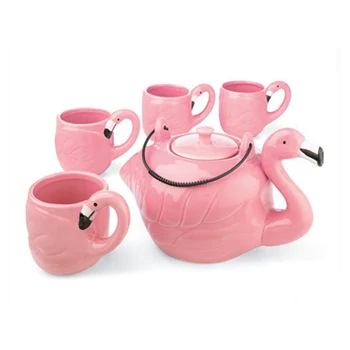 Pink Fancy Grace Teaware Teapot Set - Buy Teapot Set,Large Ceramic ...