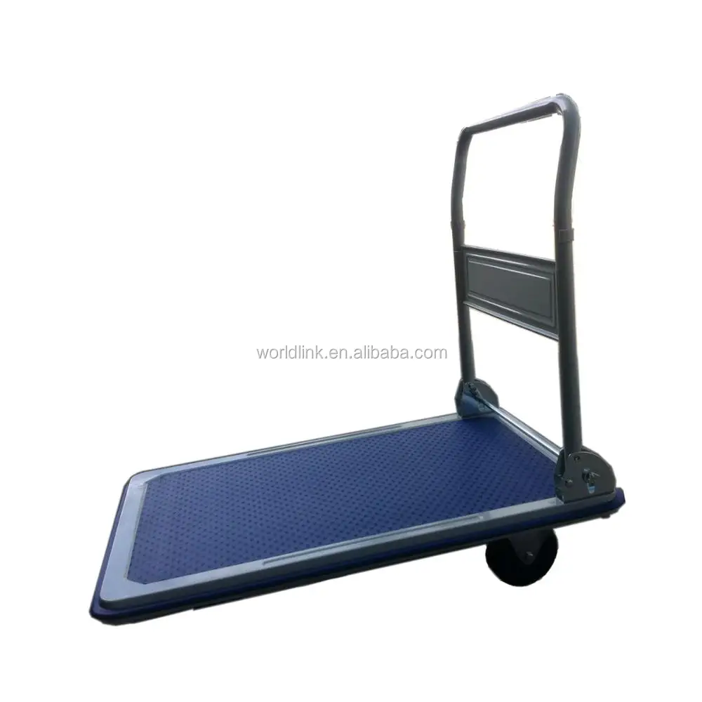 300kgs Heavy Duty Foldable Pvc Platform Trolley Hand Truck - Buy Cheap ...