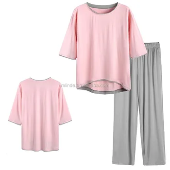 Lounging Sleeping Clothing Apparel Garment Online Shop Roomy Fit Bamboo ...
