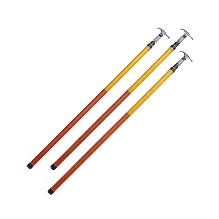 Long Lasting High Voltage Hot Telescopic Switch Head Stick 4.5m ...