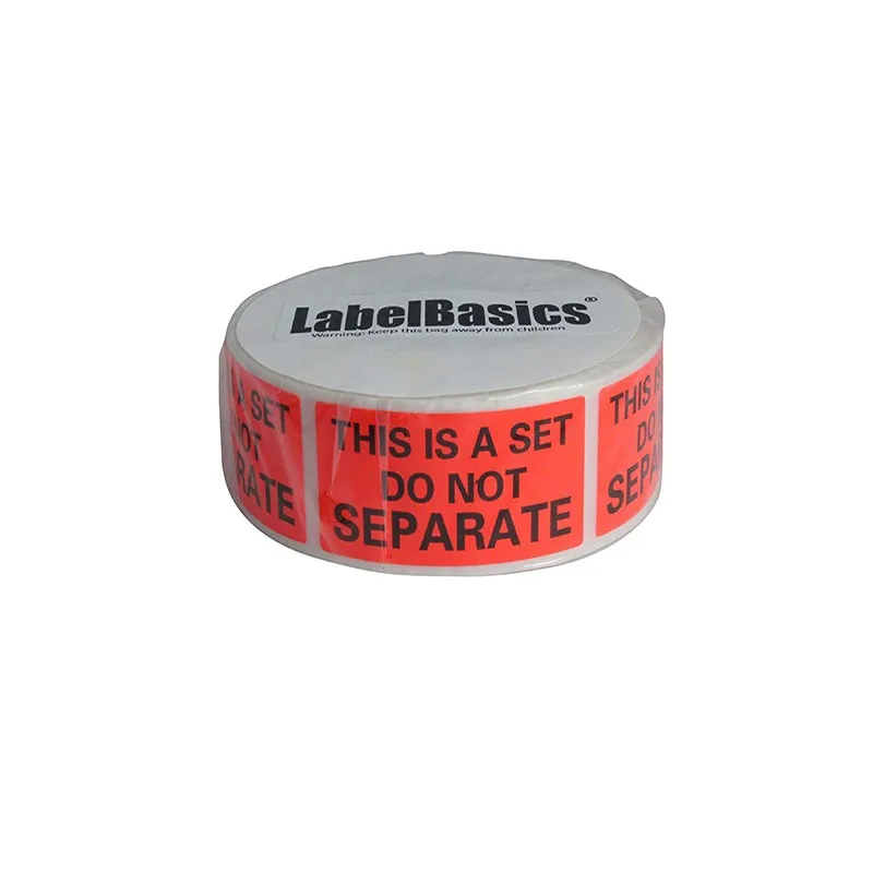 Fba Label This Is A Set Do Not Separate 1" X 2" Stickers 500 Per Roll ...